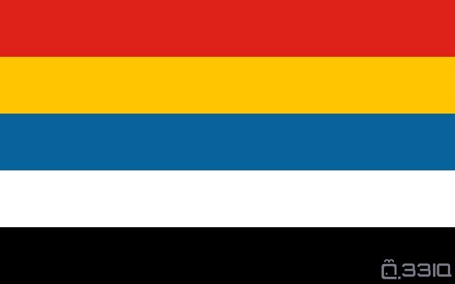 这是中华民国最初的国旗是五色旗，五种颜色代表着五族共和 那么请问下列... #123005-文史知识-知识百科-33IQ